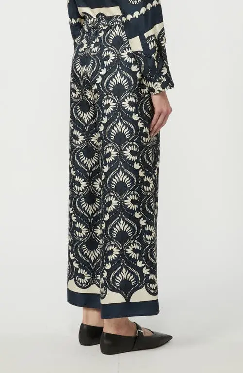 Max Mara Dotti Wide Leg Silk Pants