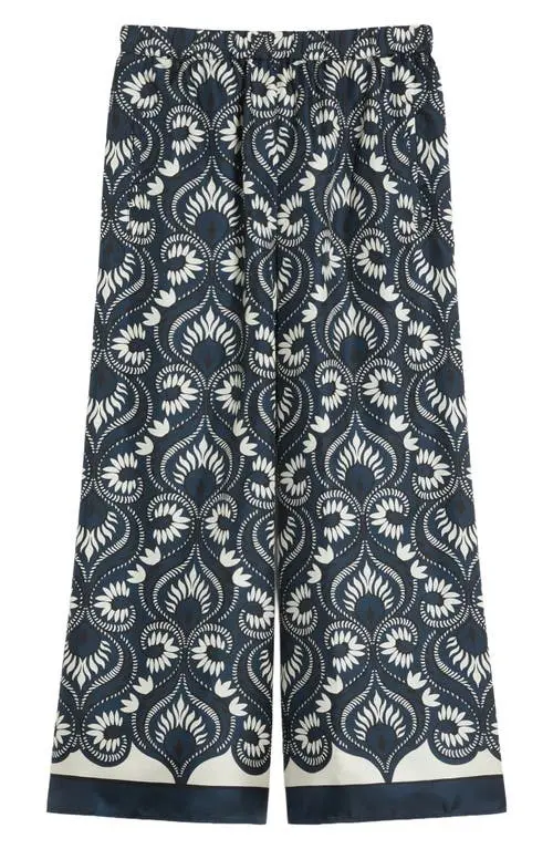 Max Mara Dotti Wide Leg Silk Pants