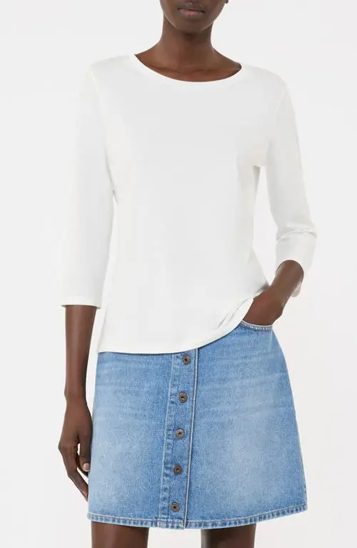 Max Mara Stretch Cotton T-shirt - White