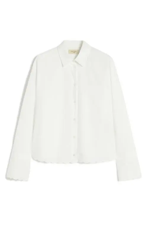 Max Mara Eyelet Button-up Shirt