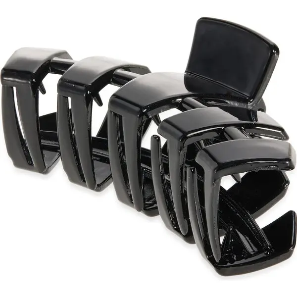 TELETIES Classic Claw Clip - Jet Black