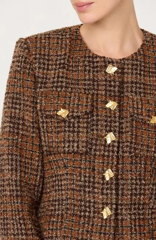 Astr The Label Kyleigh Tweed Jacket