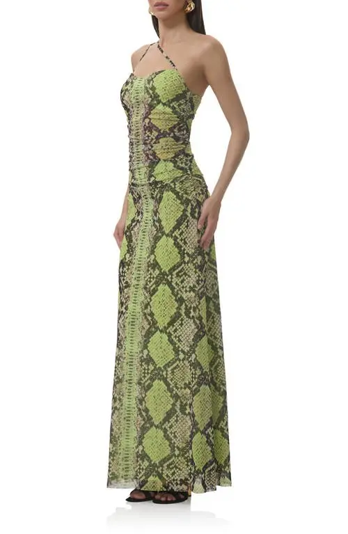 AFRM Lana One-shoulder Maxi Dress