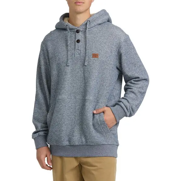 BILLABONG Hudson Fleece Hoodie - Medium Blue