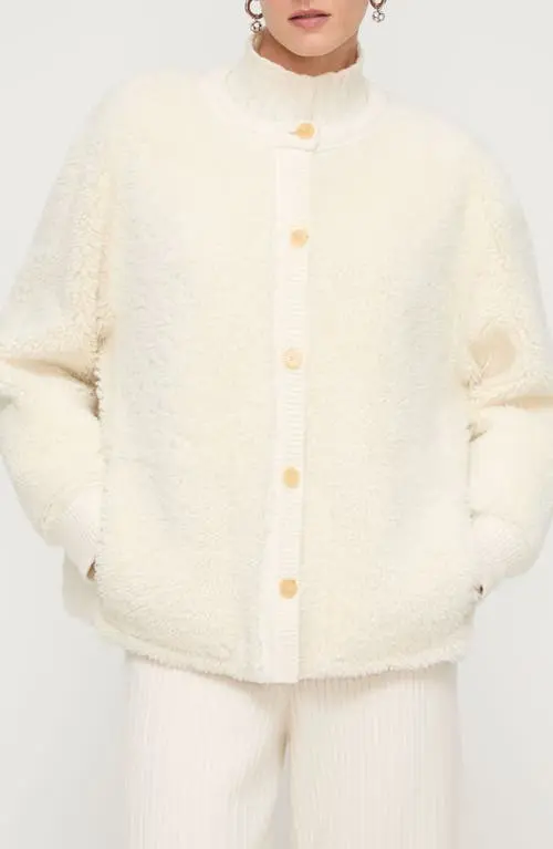 Lafayette 148 New York Genuine Shearling Reversible Jacket