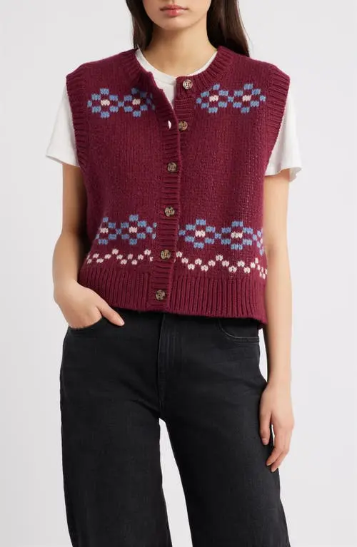 DAMSON MADDER Sofie Wool Sweater Vest