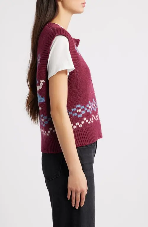 DAMSON MADDER Sofie Wool Sweater Vest