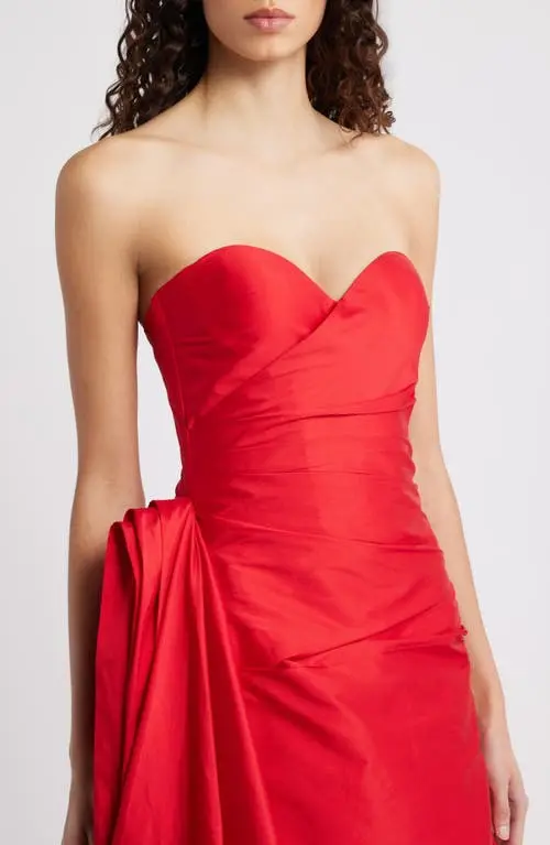 Chiara Boni La Petite Robe Lilya Strapless Taffeta Ballgown