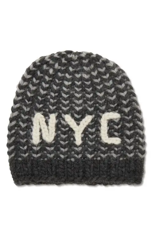 Lele Sadoughi Nyc Knit Beanie - Slate Melange