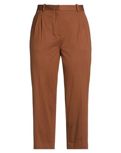 CIRCOLO 1901 Tapered High-waisted Pants - Brown