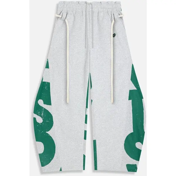 AELFRIC EDEN Graffiti Baggy Sweatpants - Grey