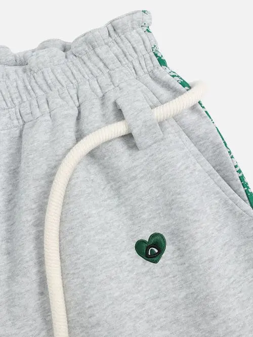 AELFRIC EDEN Graffiti Baggy Sweatpants - Grey