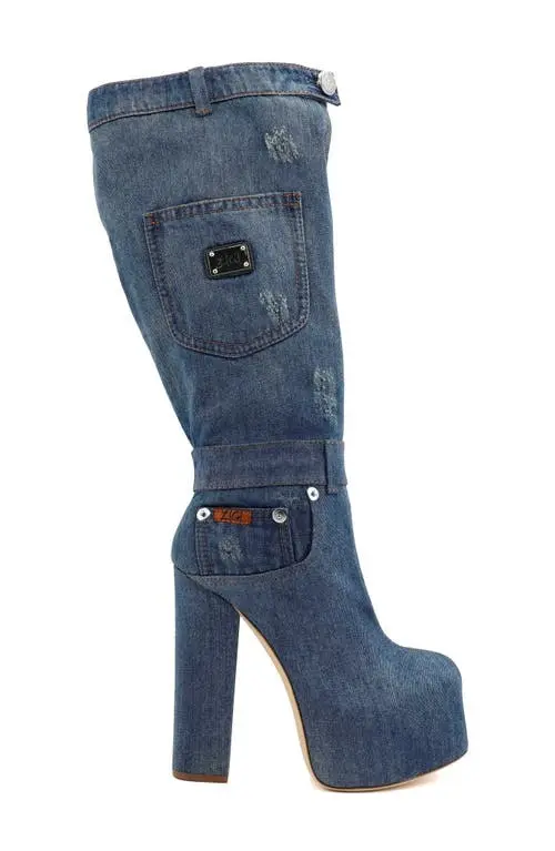 ZIGI Platform Knee High Boots