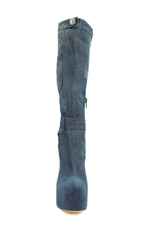 ZIGI Platform Knee High Boots
