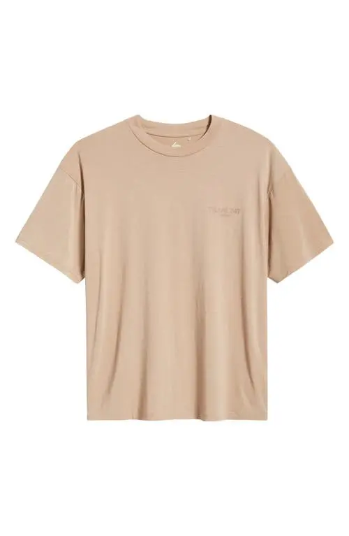 247 BY REPRESENT Team Oversize Graphic T-shirt - Clay
