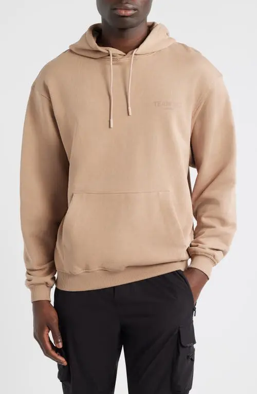 247 BY REPRESENT Oversized Graphic Hoodie - Clay