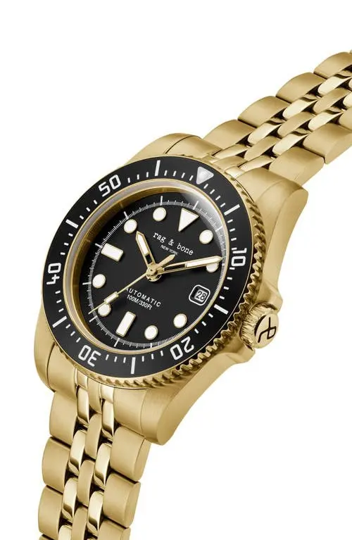 Rag & Bone Rowan Automatic Bracelet Watch