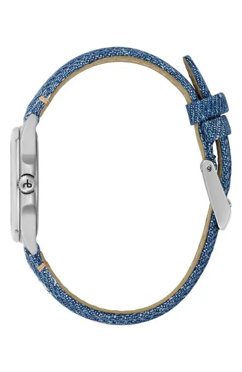 Rag & Bone Bleeker Denim Strap Watch