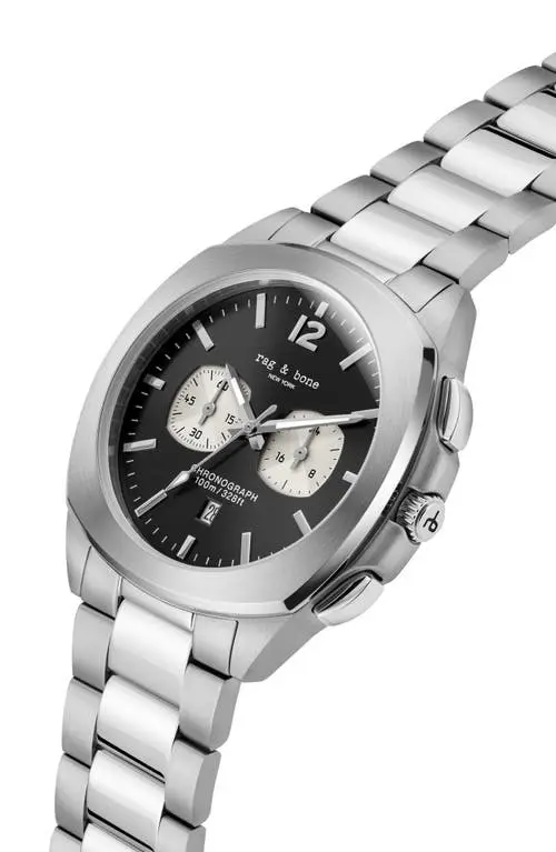 Rag & Bone Bleeker Chronograph Bracelet Watch