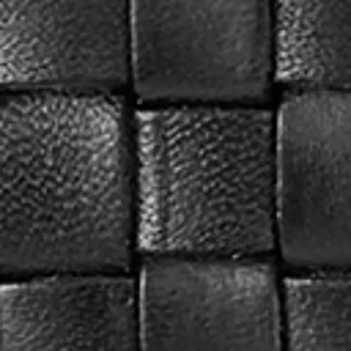 PAUL FREDRICK Everett Woven Belt - Black