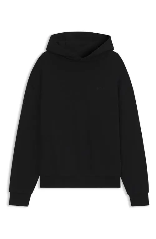 BOSS Cotton Fleece Pullover Hoodie