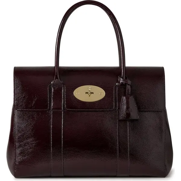 Mulberry Bayswater Patent Leather Satchel