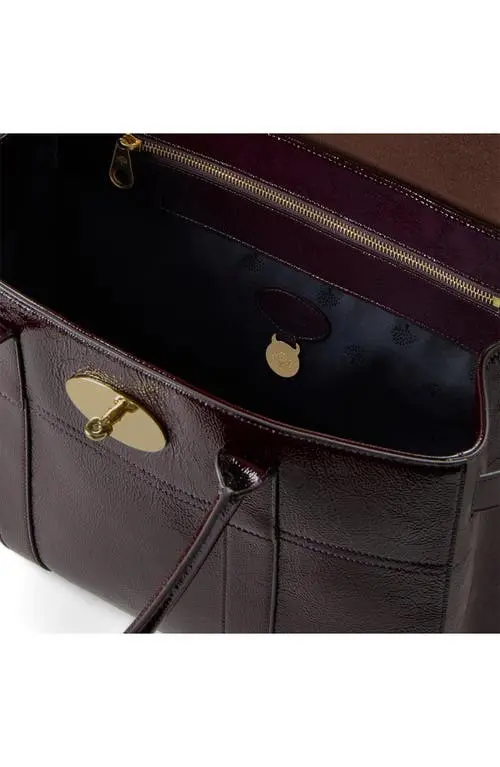 Mulberry Bayswater Patent Leather Satchel