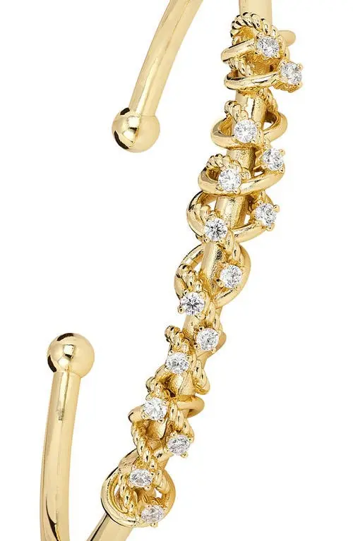 ATHRA LUXE Cubic Zirconia Cuff