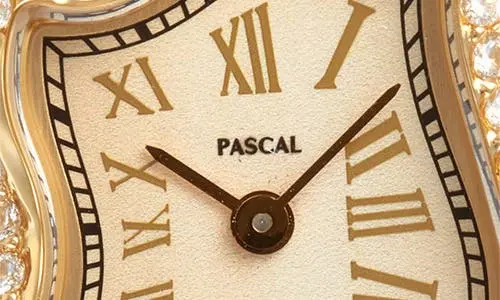 PASCAL Mirage Lab Grown Diamond Leather Strap Watch - Master