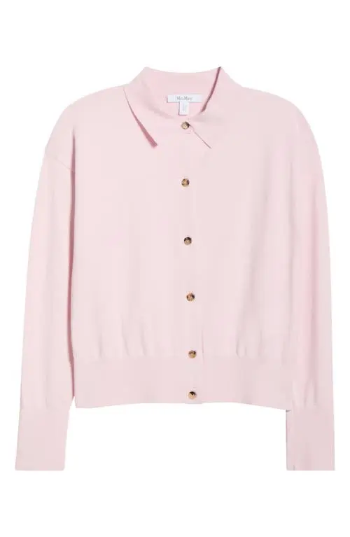 Max Mara Wool-blend Cardigan - Pink