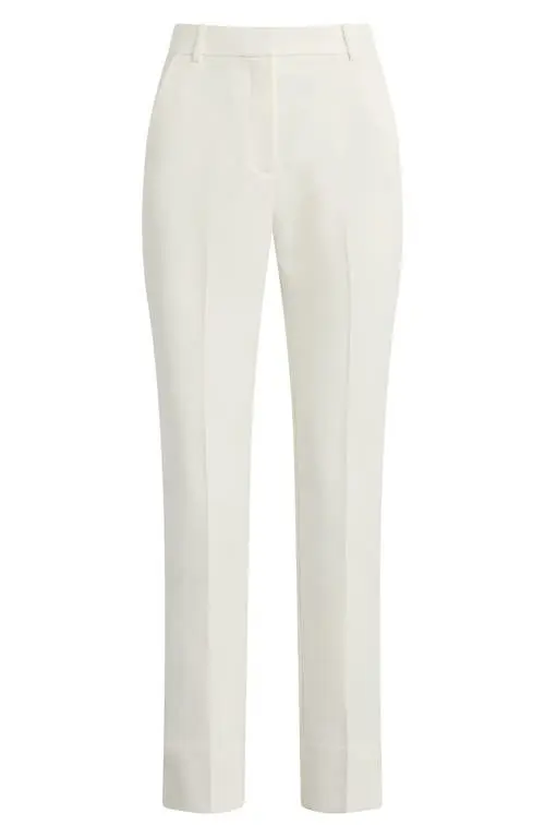 FAVORITE DAUGHTER High-waisted Ankle Cigarette Pants - Ivory