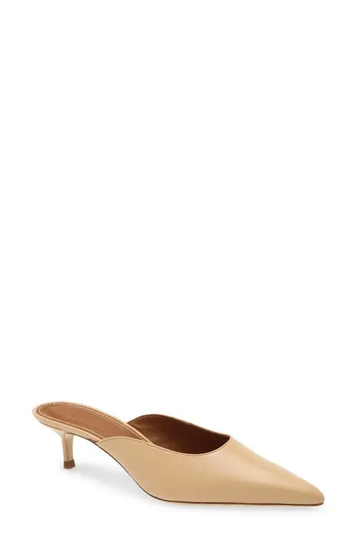 Staud Sebastian Kitten Heel Mule