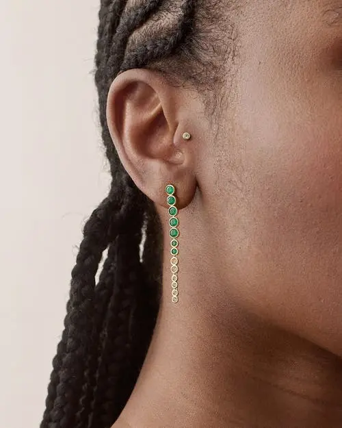EDGE OF EMBER Serena Tennis Drop Earrings