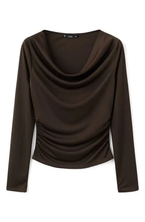 Mango Odette Cowl Neck Top