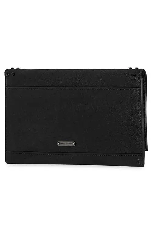 Rebecca Minkoff Bowie Stud Leather Clutch