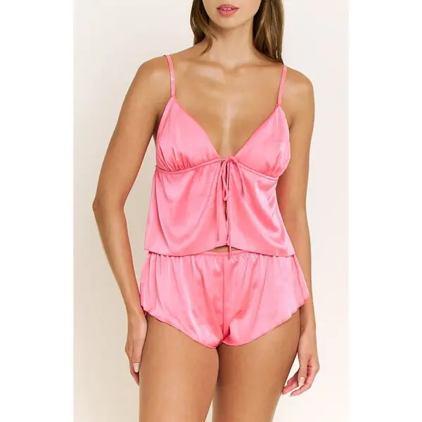 Honeydew Intimates Rowan Satin Camisole & Short Pajamas - Adore