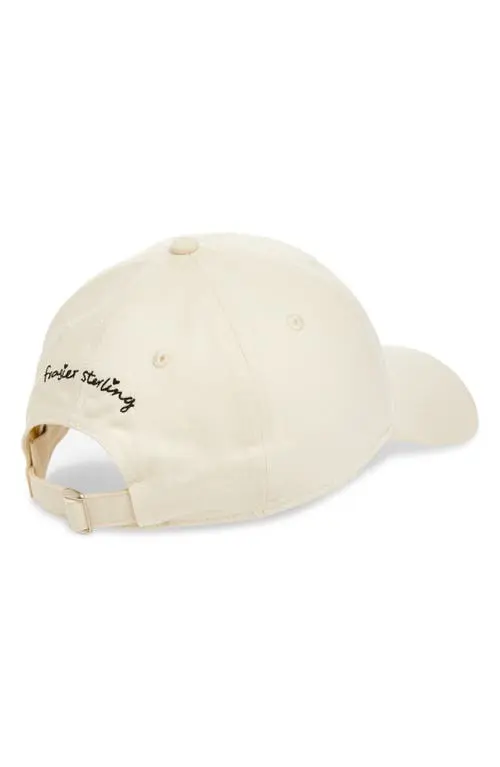 FRASIER STERLING Embroidered Baseball Cap