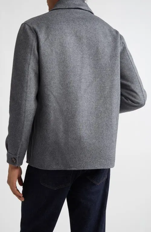 MOORER Dossi Wool & Cashmere Jacket - Dark Grey