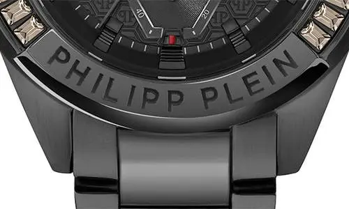 Philipp Plein The $kull Chronograph Bracelet Watch - Ip Black
