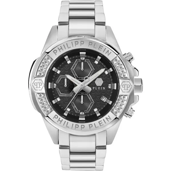 Philipp Plein The $kull Chronograph Bracelet Watch - Stainless Steel