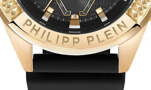 Philipp Plein Kull Chronograph Strap Watch - Yellow Gold