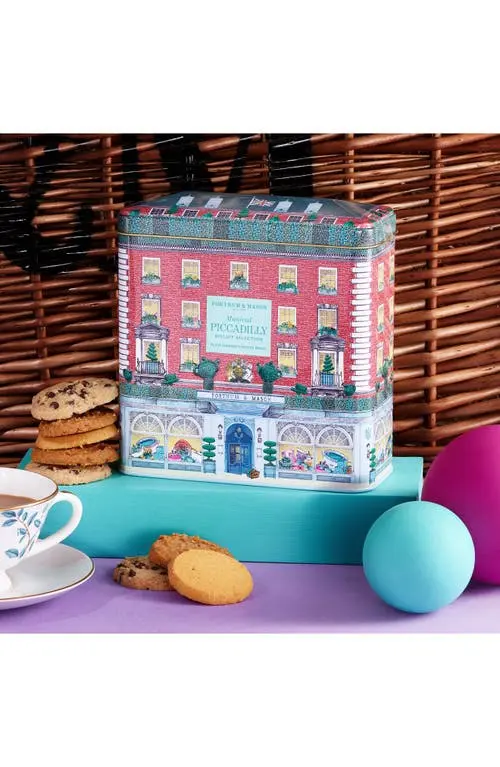 FORTNUM & MASON Piccadilly Musical Biscuit Tin