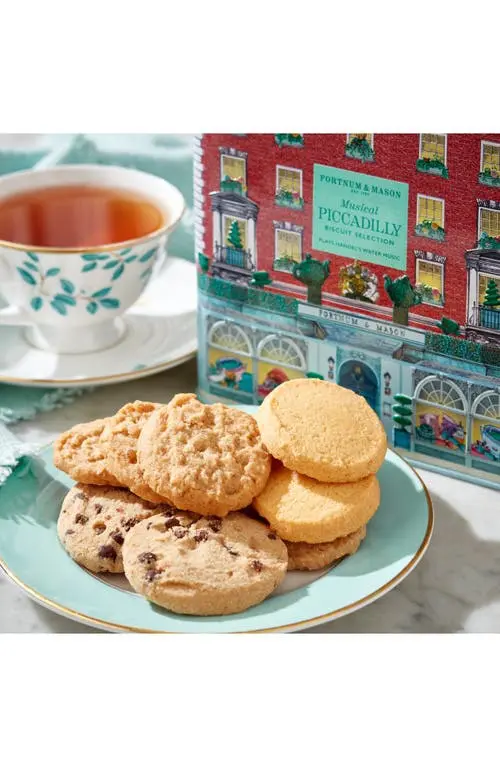 FORTNUM & MASON Piccadilly Musical Biscuit Tin