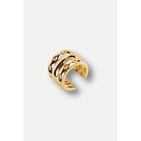 DANIELA MILLAN JEWELRY Sculptural Ear Cuff - Gold