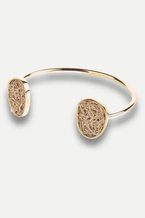 DANIELA MILLAN JEWELRY Element Bangle Bracelet - Gold