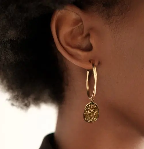 DANIELA MILLAN JEWELRY Element Hoop Earrings