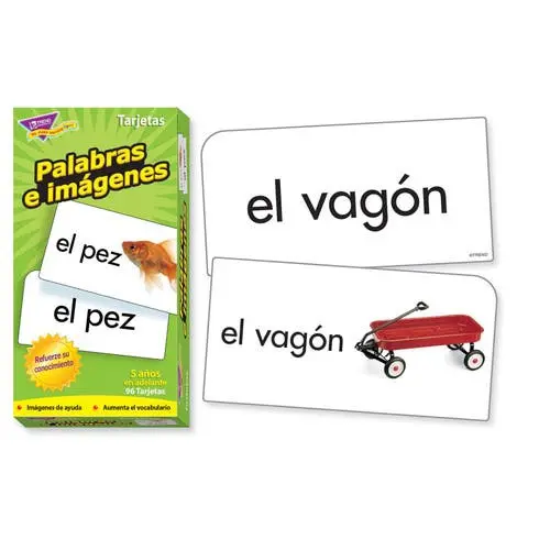 TREND ENTERPRISES, INC. Spanish Picture Word Cards