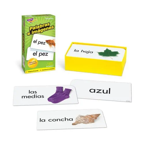 TREND ENTERPRISES, INC. Spanish Picture Word Cards