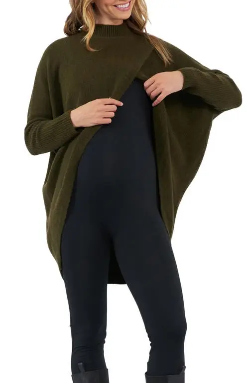 RIPE MATERNITY Hallie Nursing Sweater - Khaki