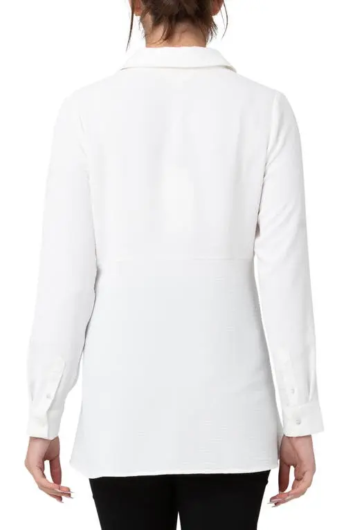RIPE MATERNITY Tina Peplum Shirt
